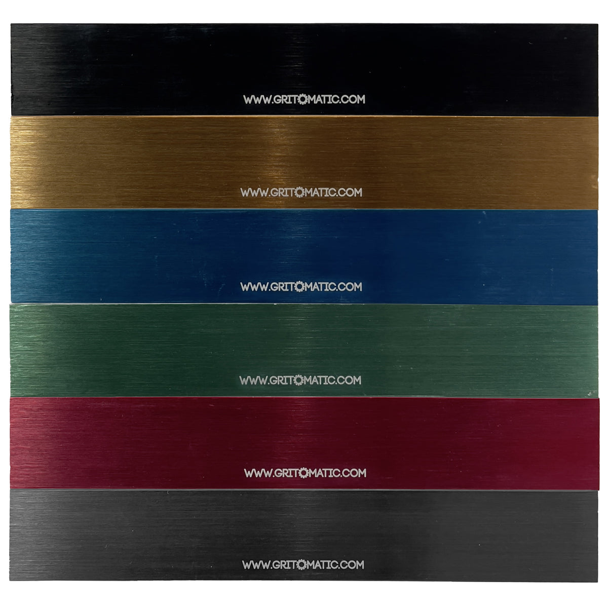 Тонка шкіряна коров’яча шкіряна строп на анодованому порожньому [6 "х – Gritomatic